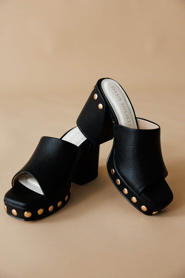 Studded Platform Heel | Edgy Women’s Heels | Lane 201
