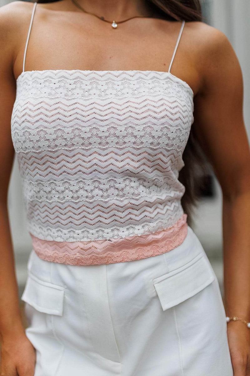 Truly Sweet Lace Tank