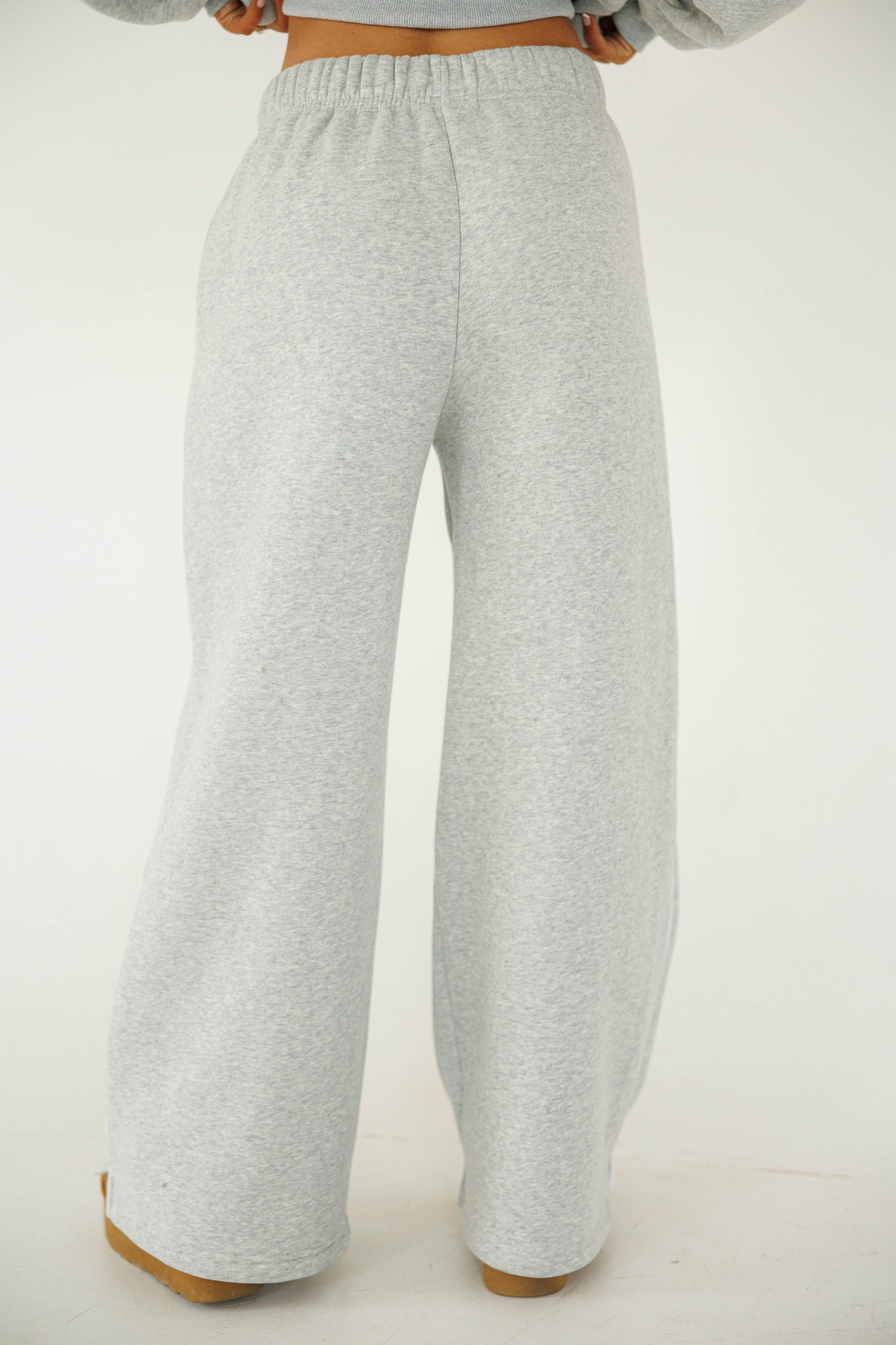 Cozy Cloud Wide Leg Sweatpants