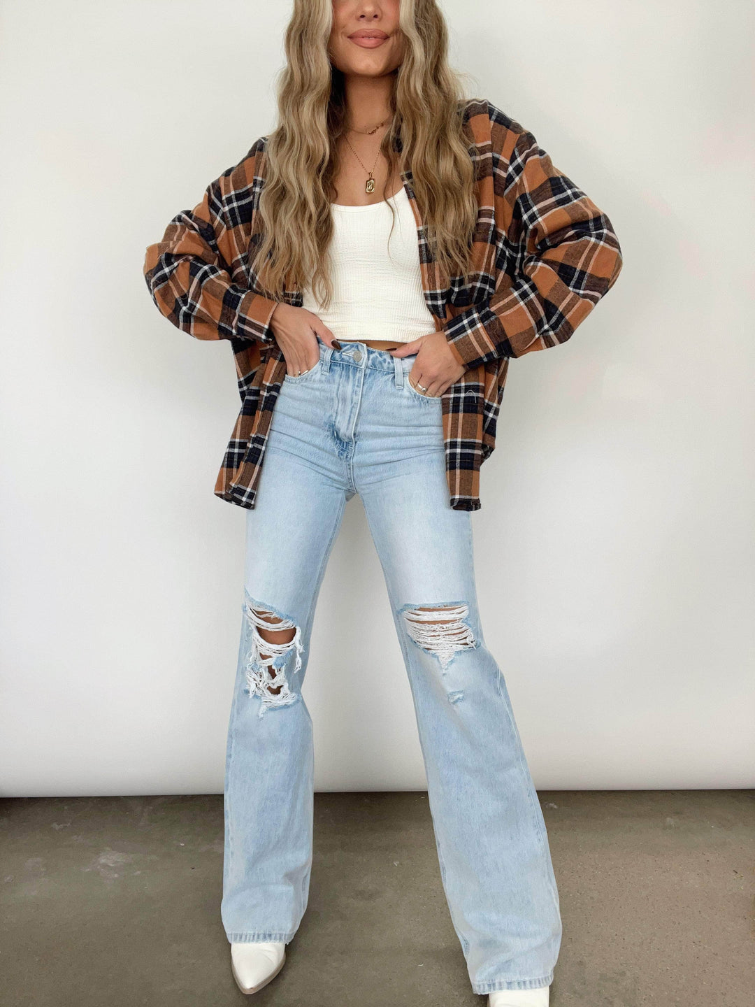Light Wash 90's Flare Denim – Lane 201